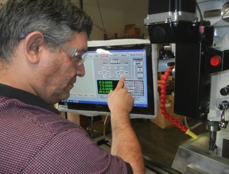 The Jr. Benchtop CNC Milling Machine - 7 Inch x 19 Inch