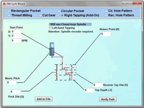 Rigid Tapping Add-On - CNC Masters